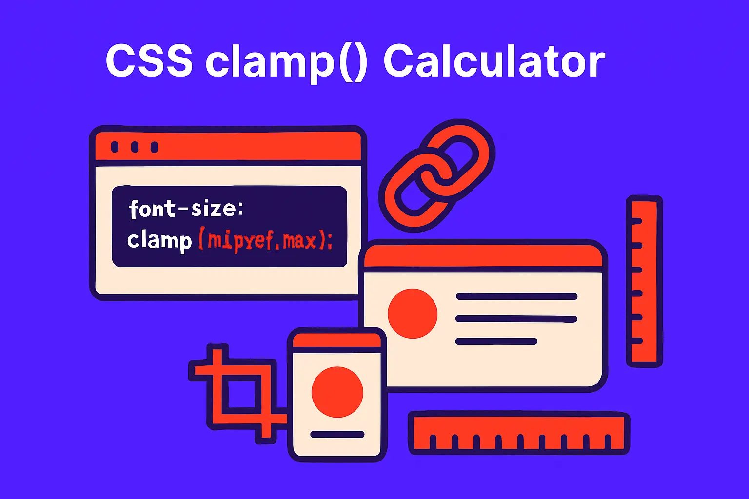 CSS clamp() Calculator | Free Responsive Font & Layout Generator